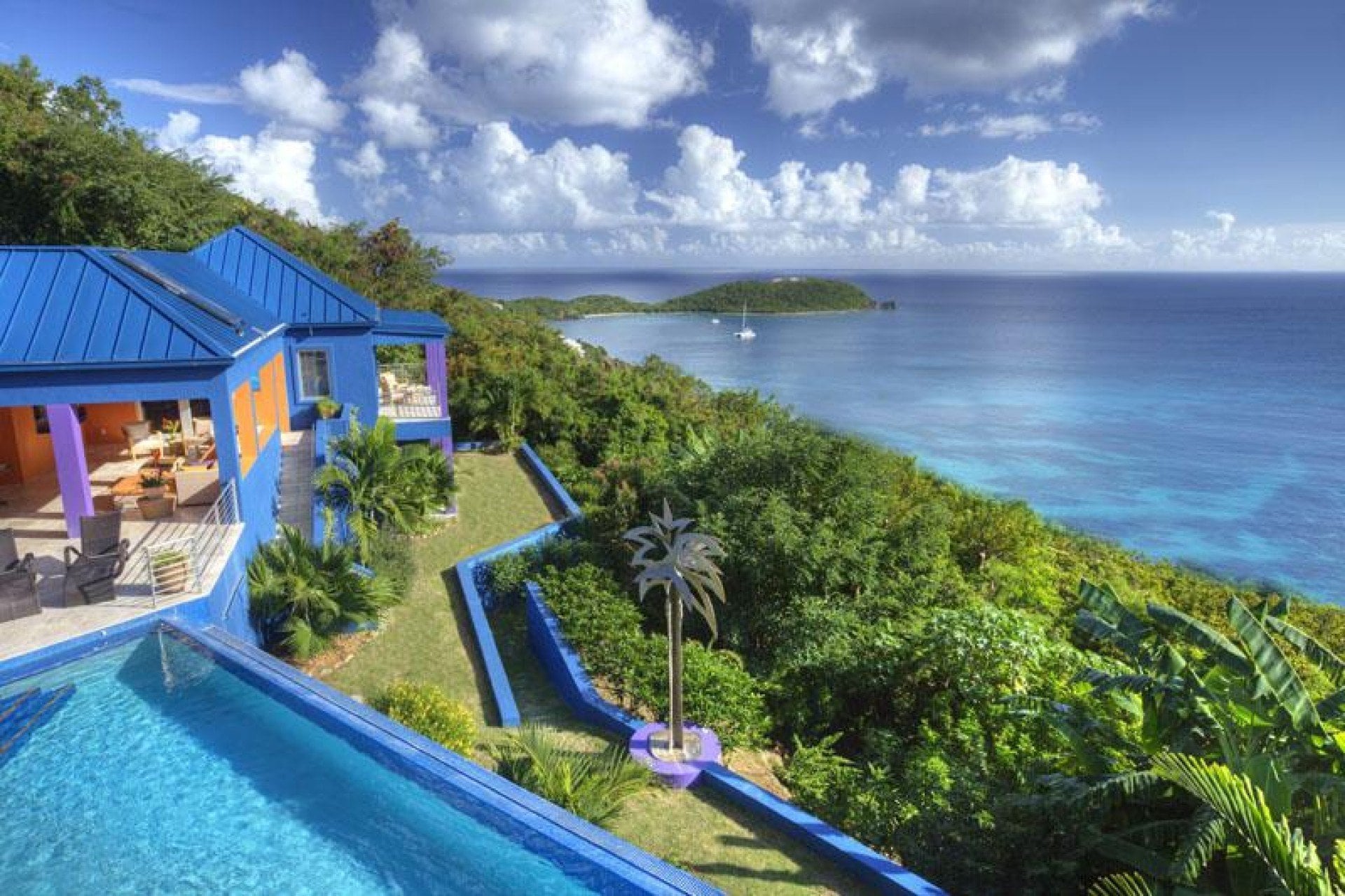 Mare Blu - villa Mare Blu St John | Isle Blue